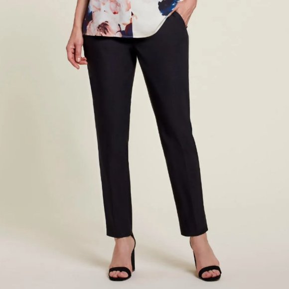 Tribal | Pants & Jumpsuits | Nwt Tribal Signature Slim Ankle Pant Black ...